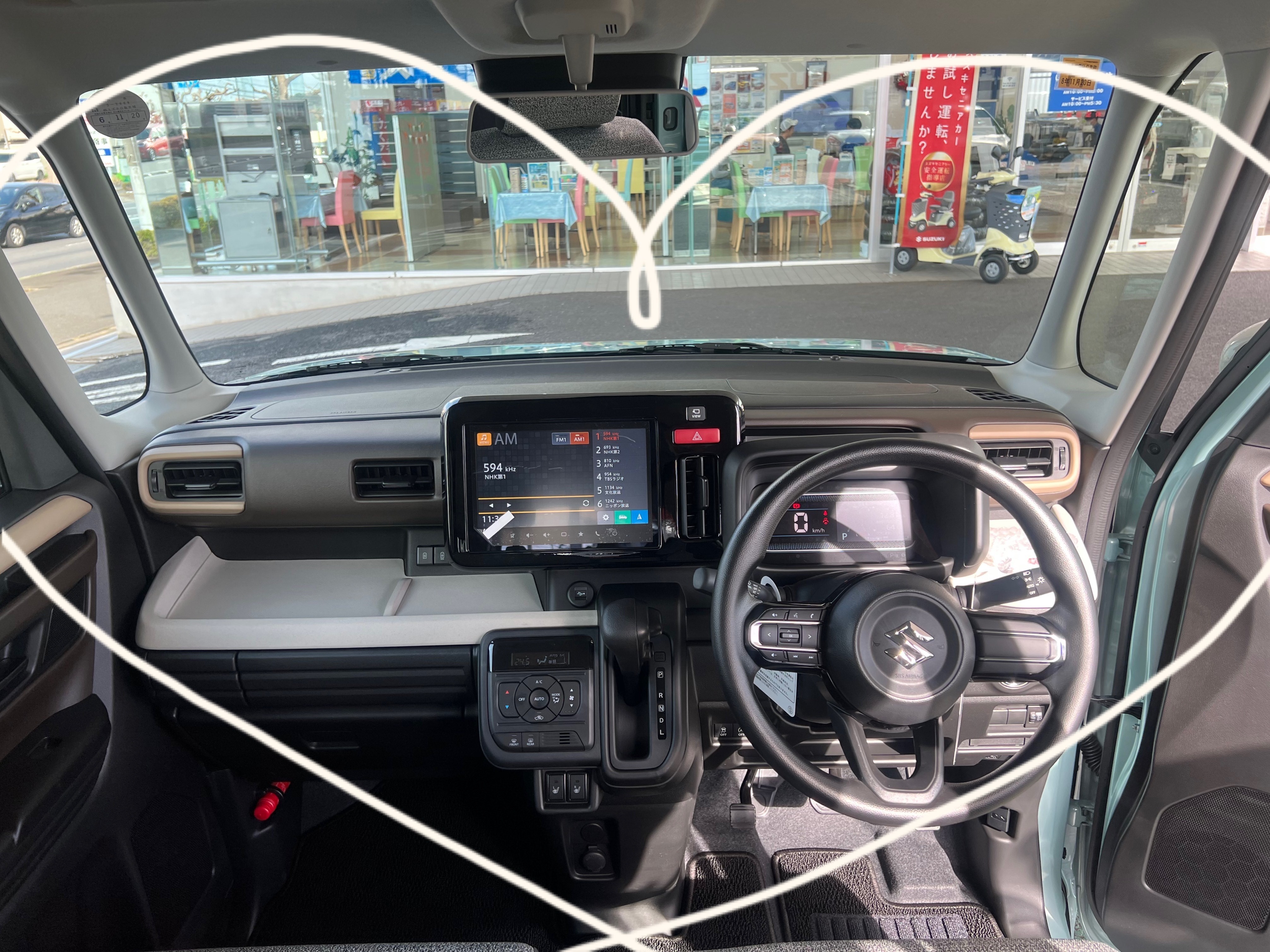 本日限り！！ 新型スペーシア展示しております☆｜新車情報｜お店ブログ｜株式会社スズキ自販茨城 スズキアリーナ牛久